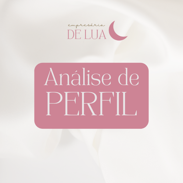 Análise de Perfil da Empresária de Lua - Lays | Empresária de Lua