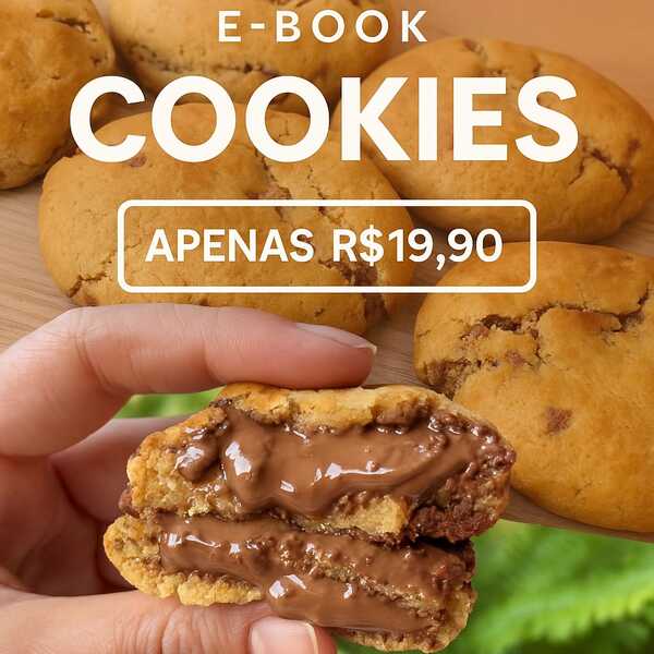 Ebook - Cookies Tradicionais - Camila Arce Franco | Hotmart