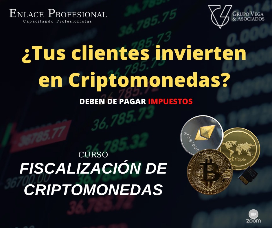 Curso "Fiscalización de Activos Virtuales". - Enlace Profesional