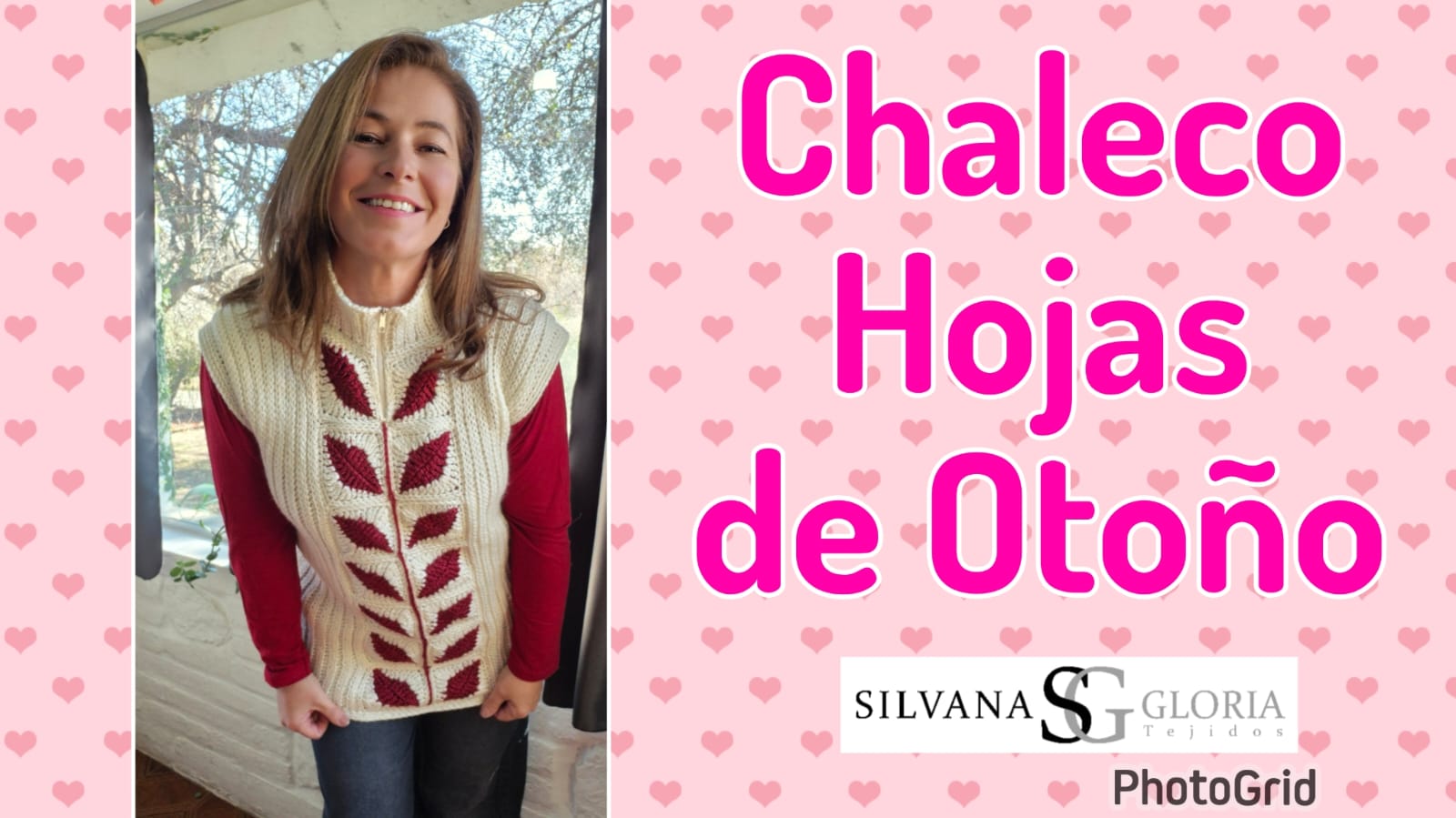 Tutorial Chaleco Hojas + PDF completo con paso a paso - Silvana Glo...