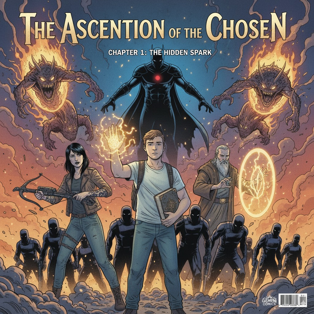 The ascention of the chosen (comic) - Ismael | Hotmart