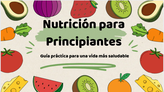Nutrición básica para principiantes - Emerson Vásquez | Hotmart