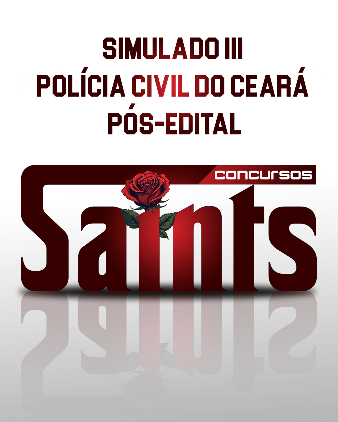 Simulado III PCCE Pós Edital - Saints Concursos