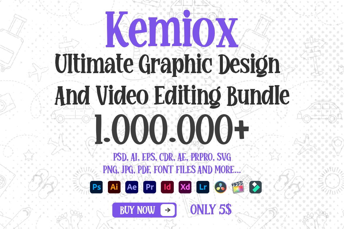 Kemiox 1.000.000+ Graphic Bundle