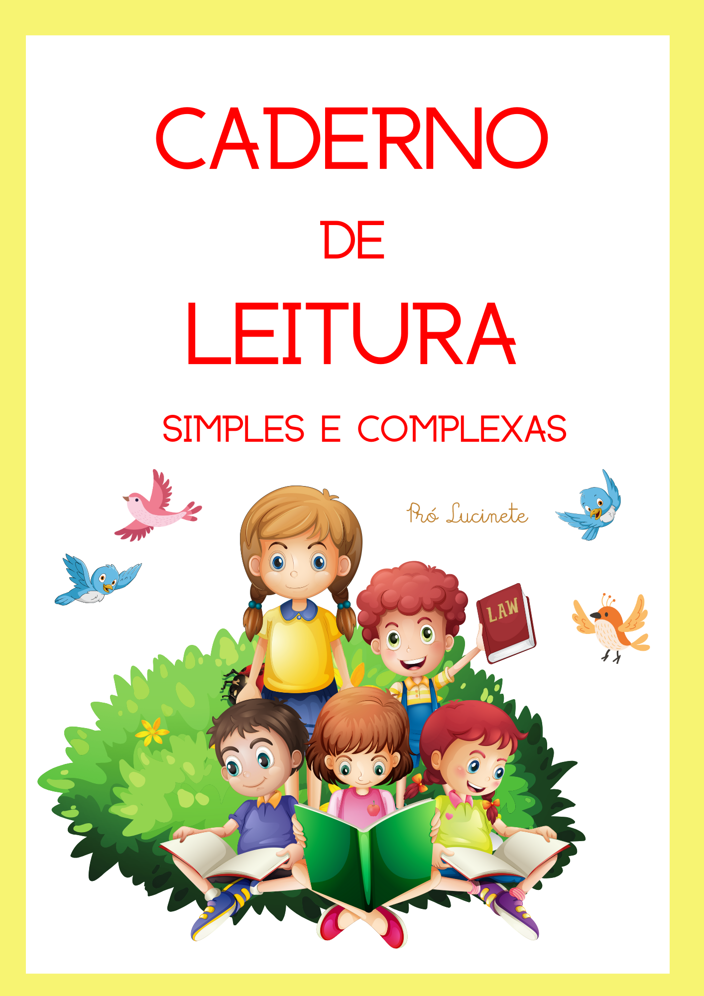 Caderno de Leitura Complexas e Simples