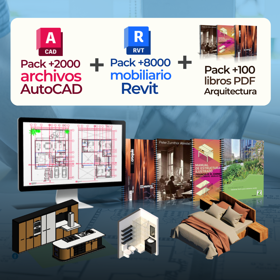 MegaPack AutoCAD + Revit - Victor Danilo Gonzales Tinedo | Hotmart