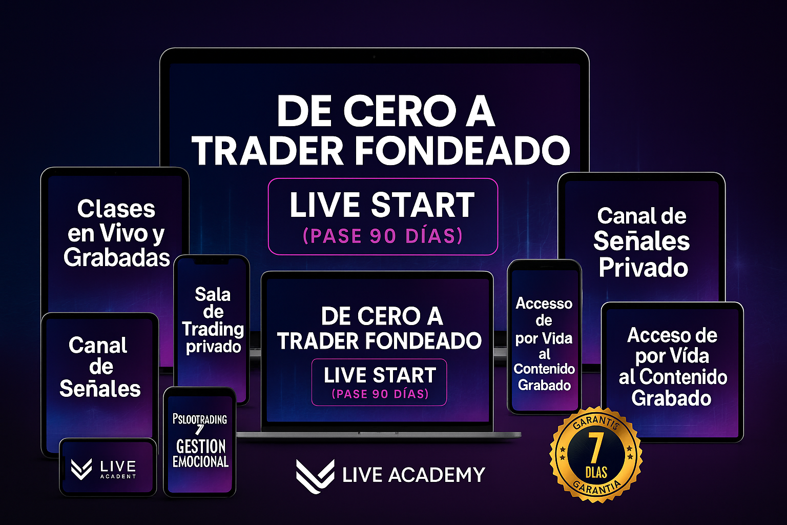 De Cero a Trader Fondeado - Live Start