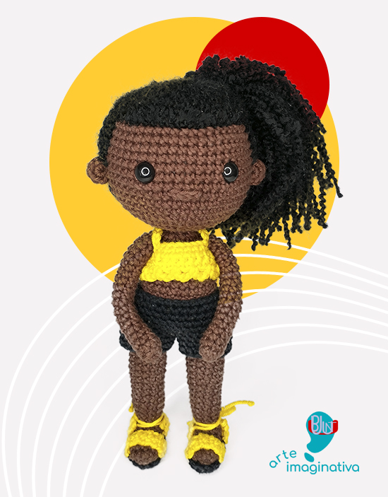 Receita boneca amigurumi Rubi - Karol Lopes | Hotmart