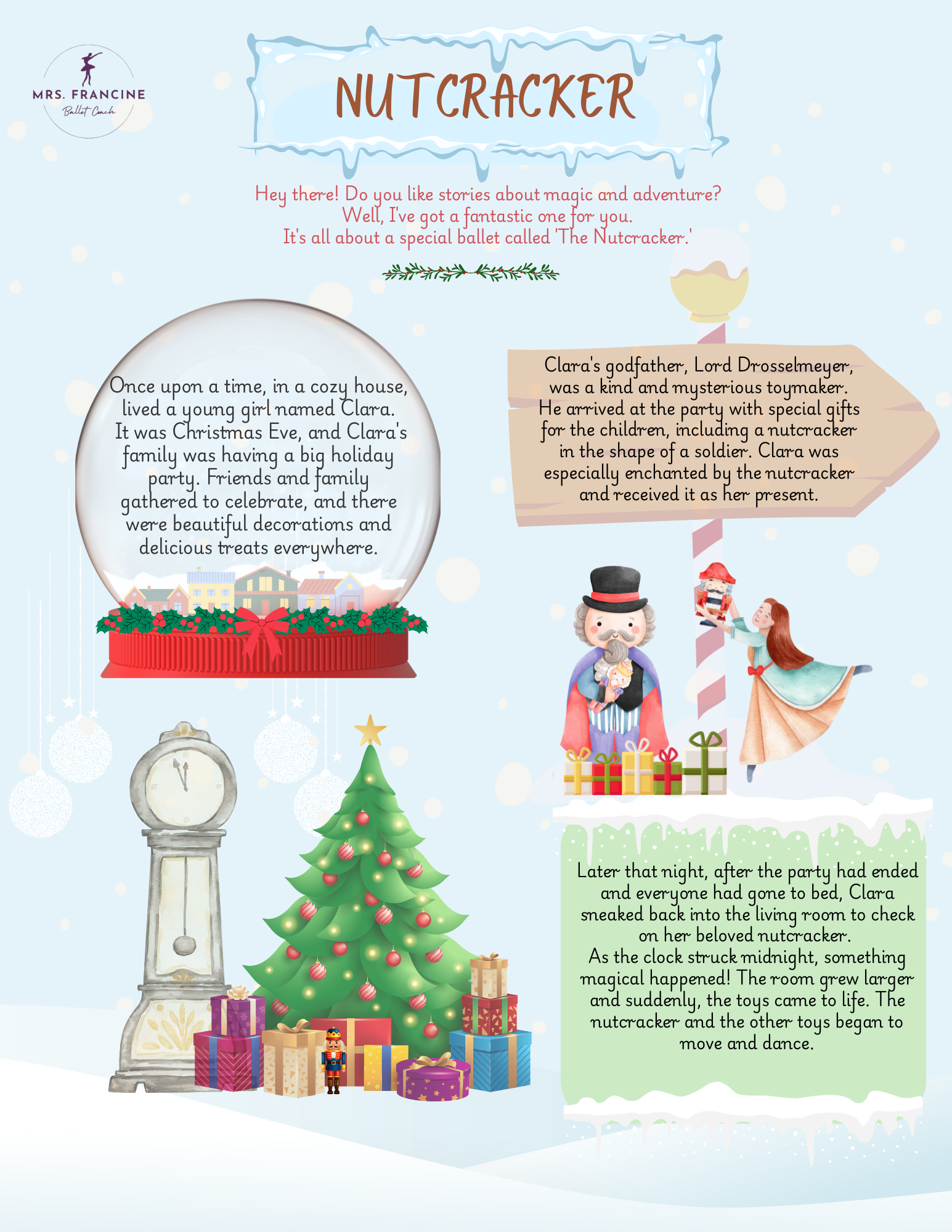 The Nutcracker Ballet - History and Composer for kids - Francine Ma...