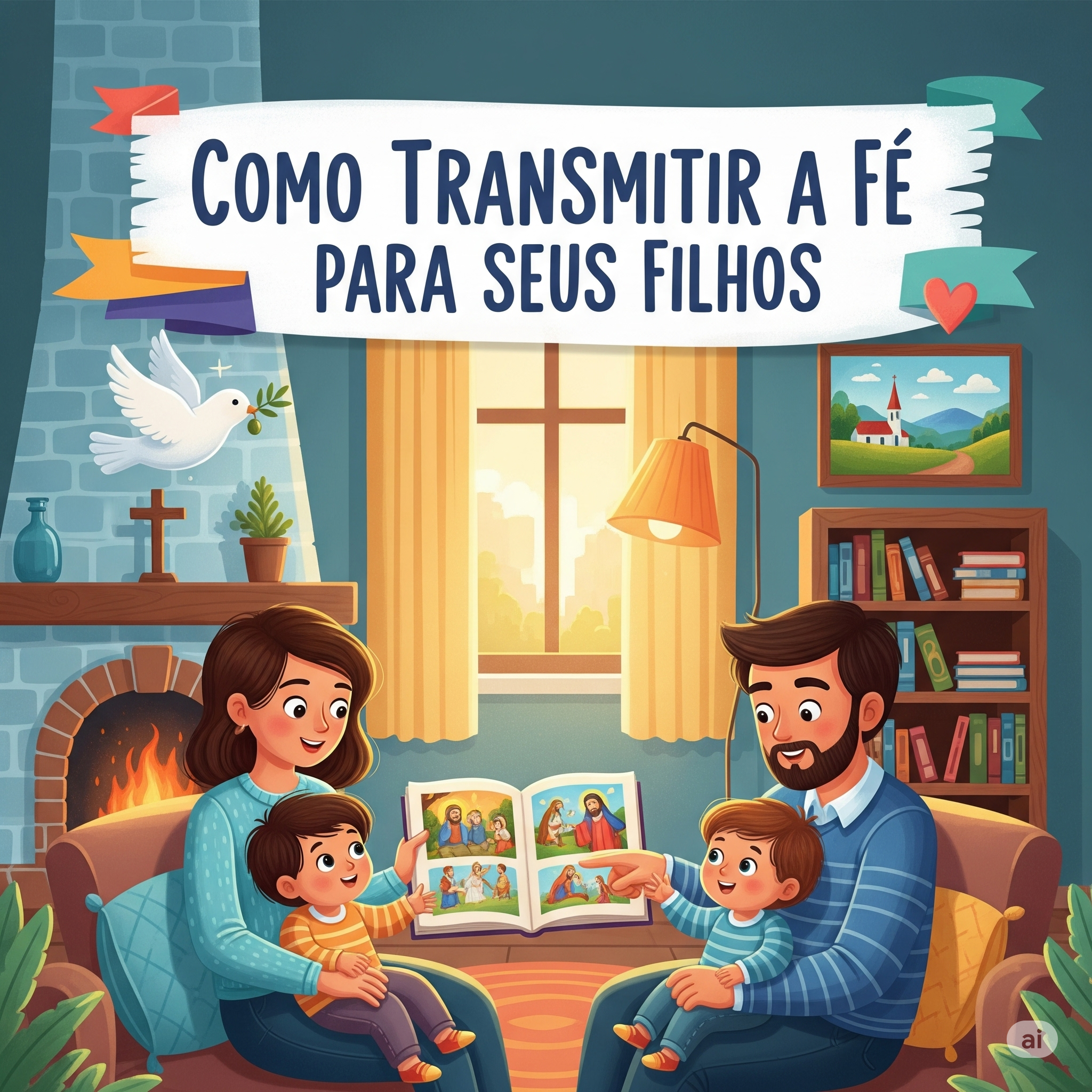 Como Transmitir a Fé para Seus Filhos - Launch Hub | Hotmart