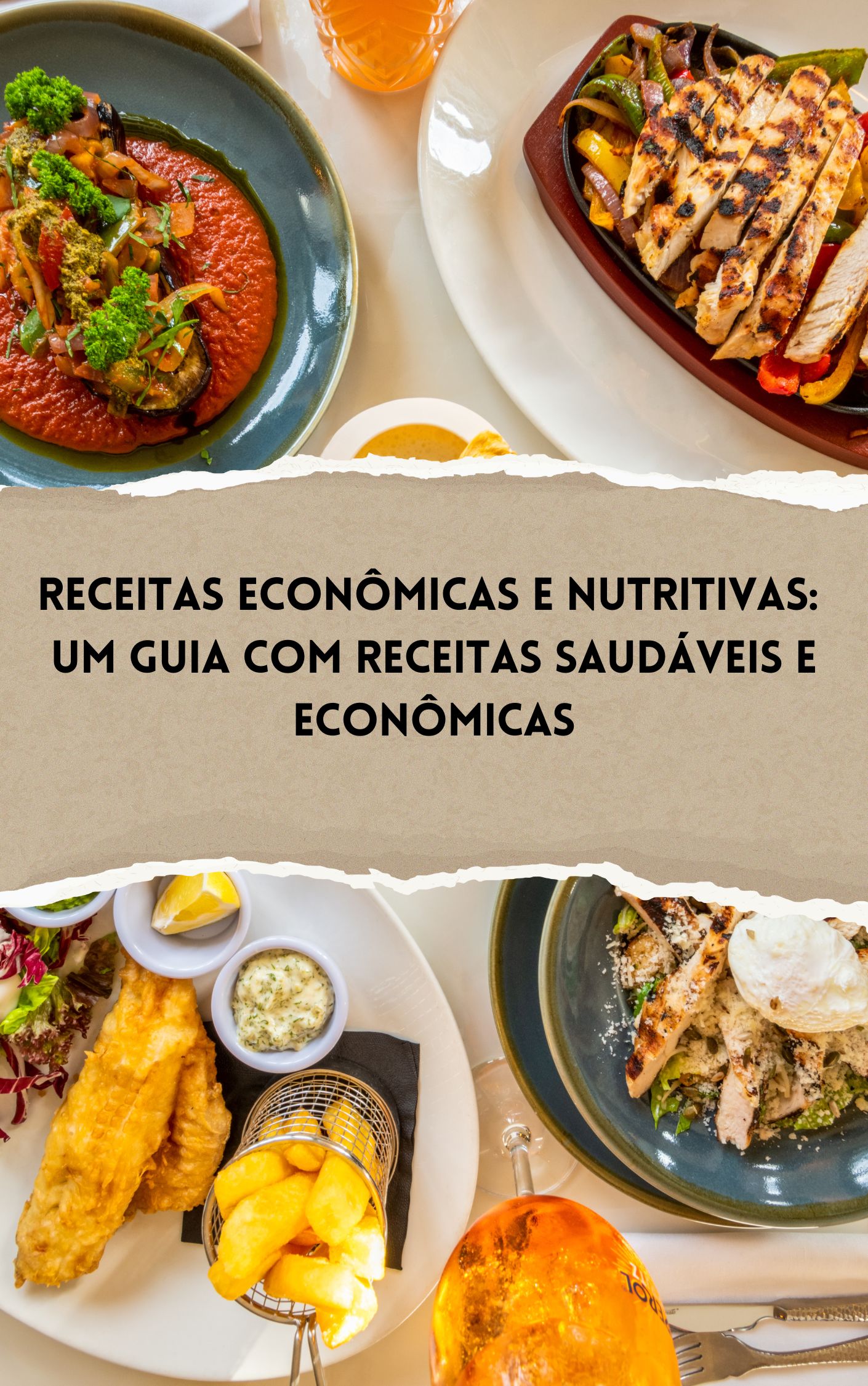Receitas Econômicas e Nutritivas": Um guia com receitas saudáveis e...