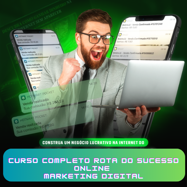 Curso Completo Rota do Sucesso Online Marketing Digital