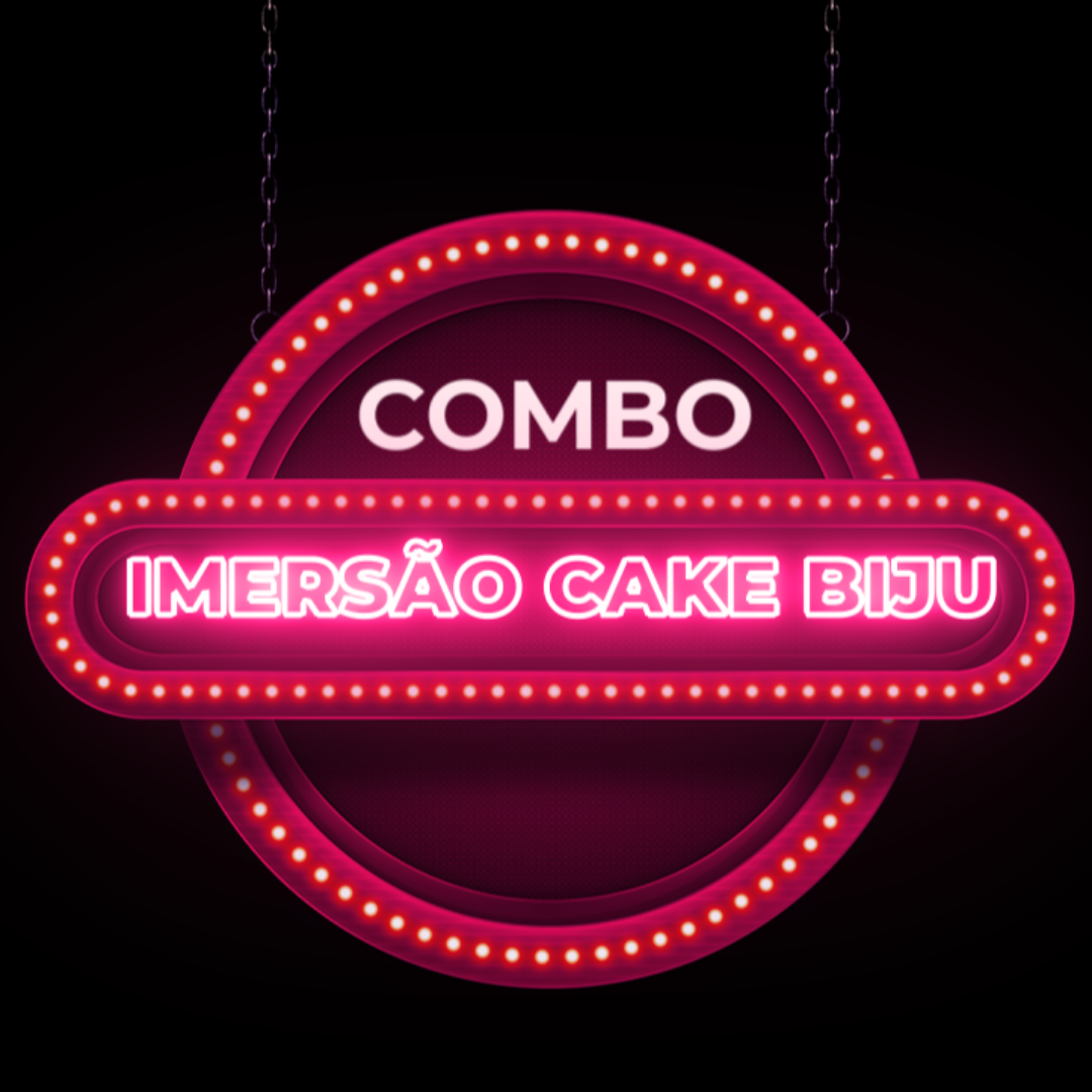 Combo Imersão Cake Biju - Marcelo Fernandes Oliveira | Hotmart