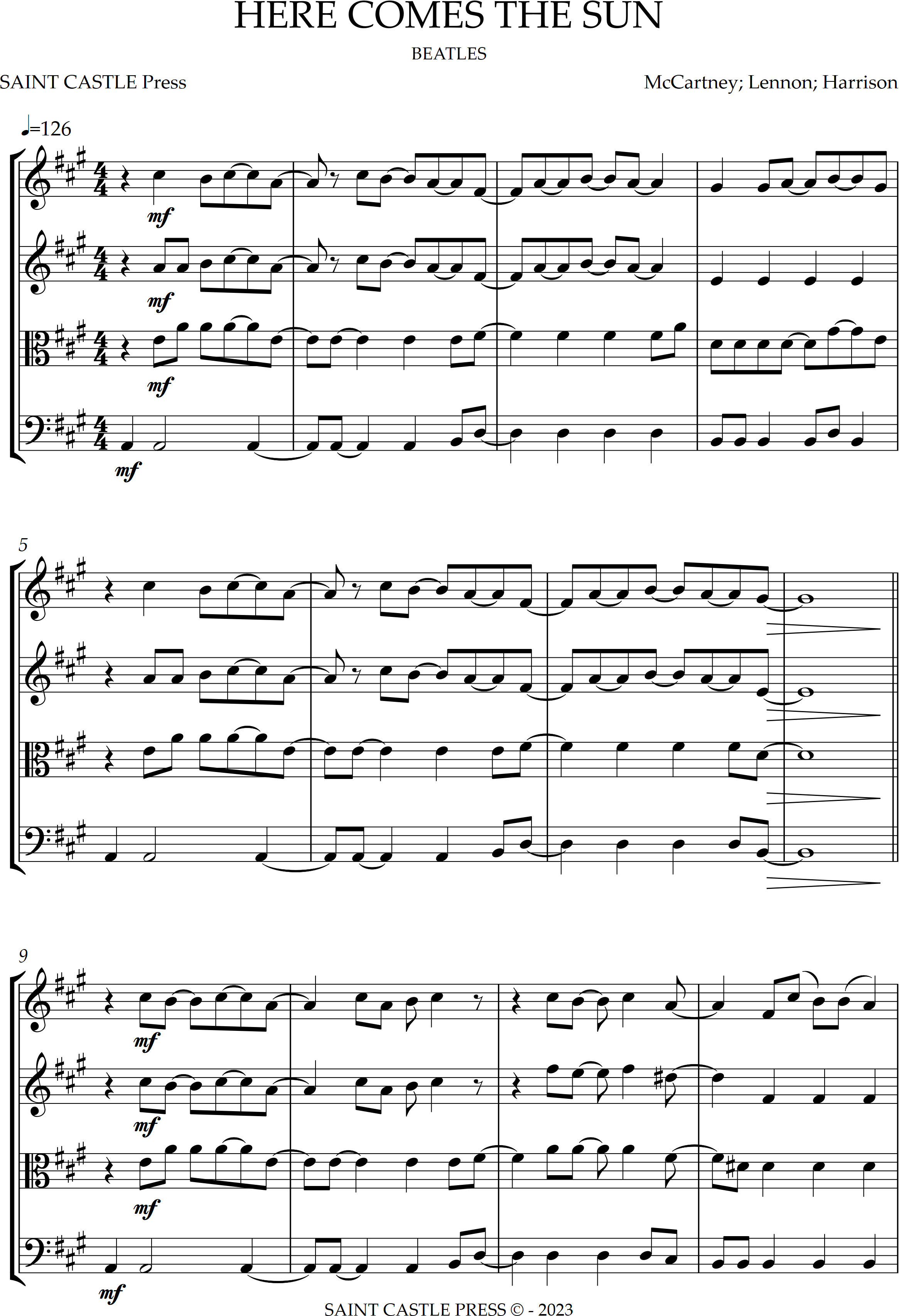 Here Comes The Sun - Beatles