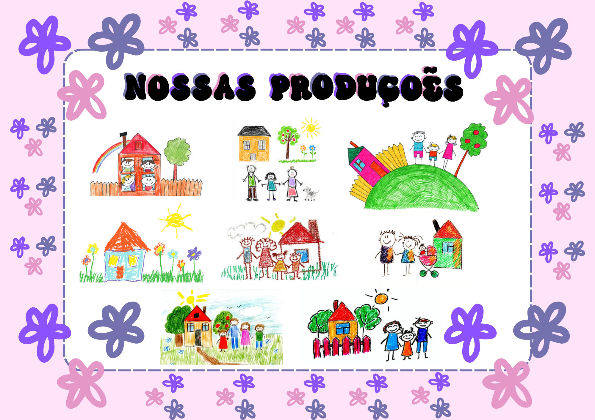 Mural Nossas Produções - Floral - Crislaine cristina | Hotmart