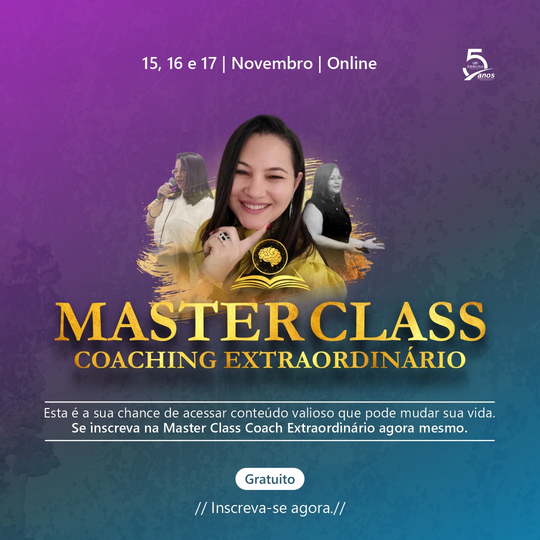 MASTER CLASS COACHING EXTRAORDINÁRIO