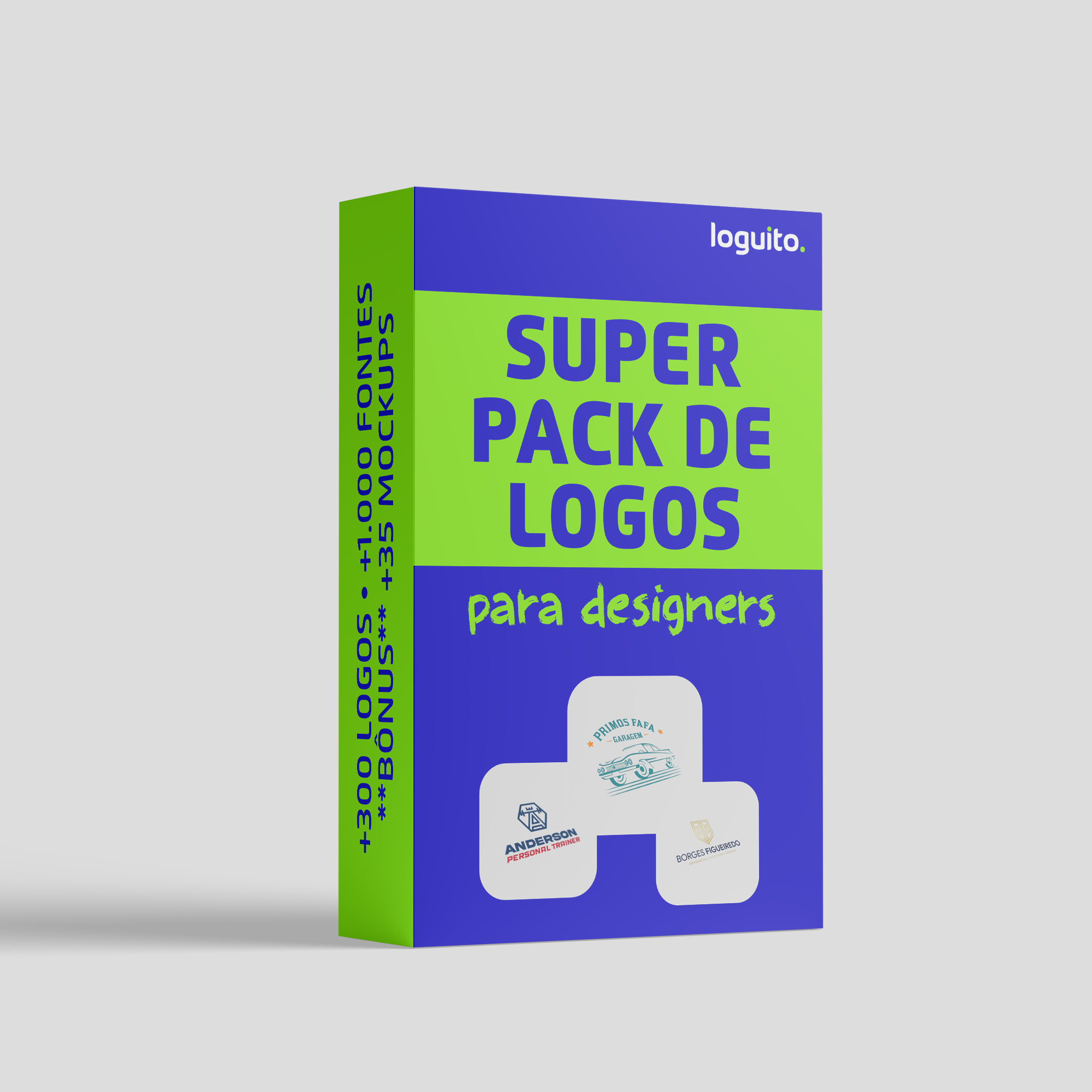 Super Pack de Logos para Designers - Anacleto Design | Hotmart