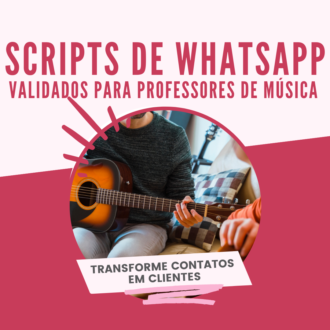 Scripts de WhatsApp para professores de Música - Juan Buscaratti