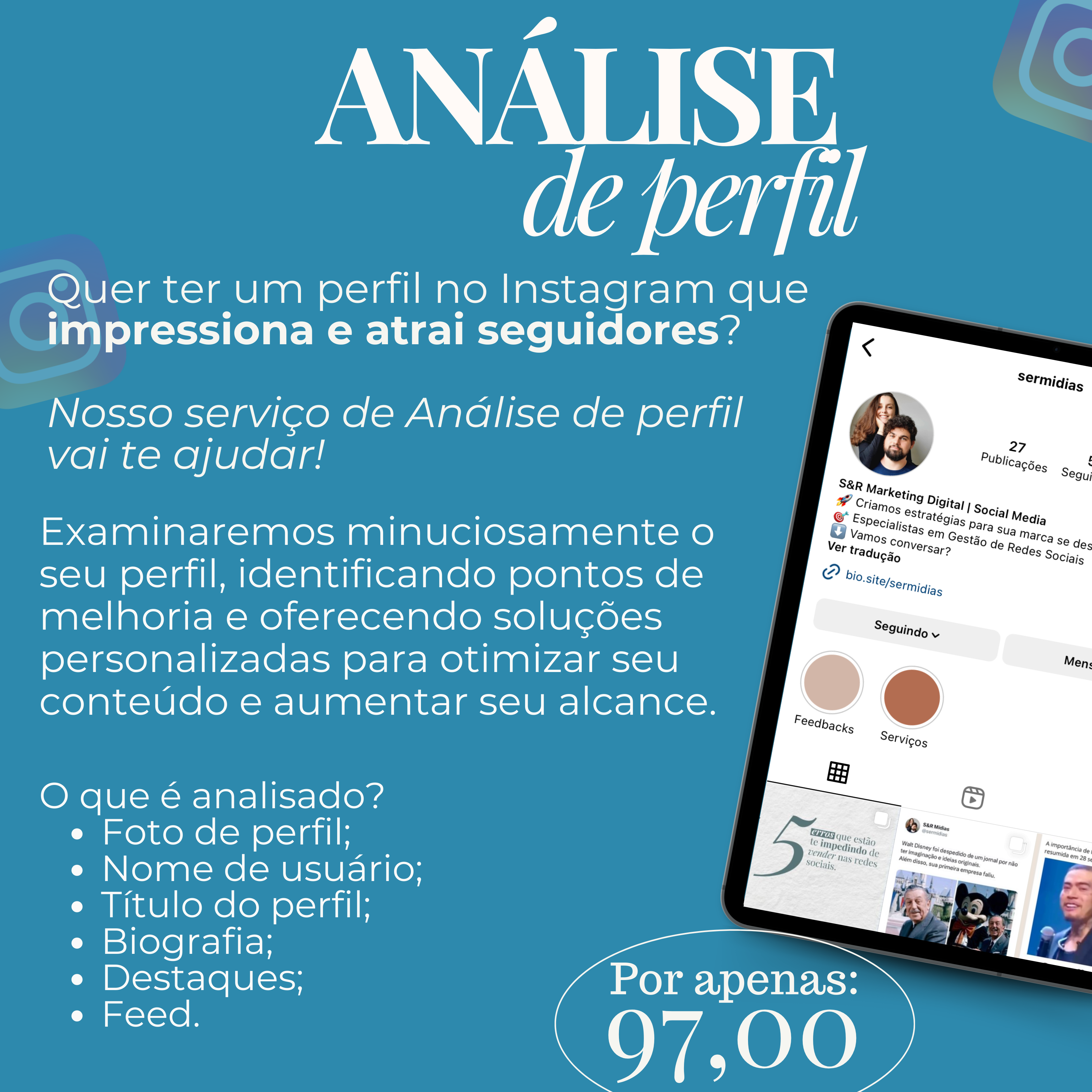 Análise de perfil - Rodolfo Willian Medeiros | Hotmart