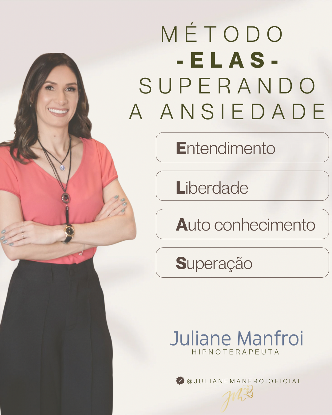 Método ELAS - Superando a Ansiedade - juliane manfroi | Hotmart