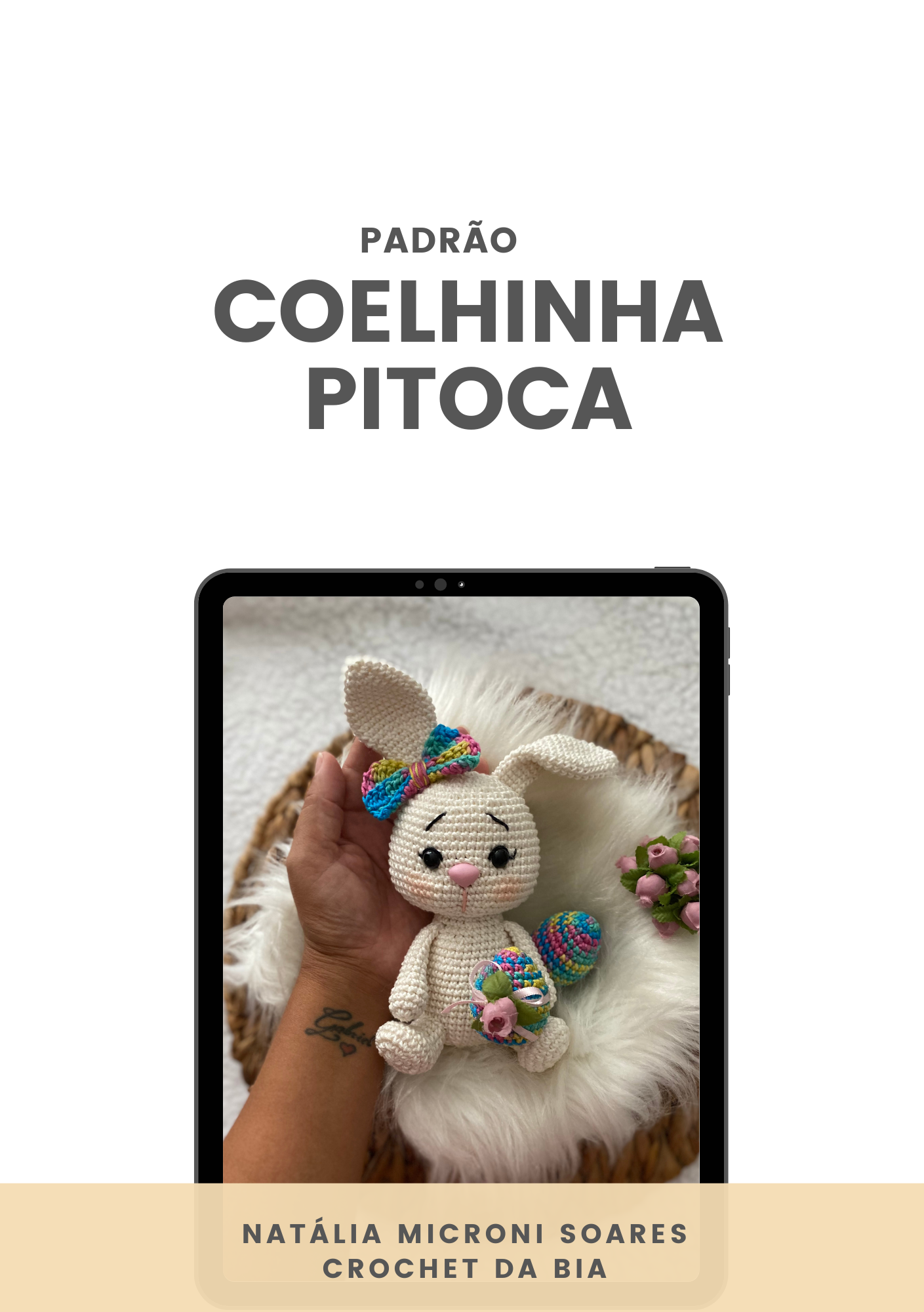 Coelhinha Pitoca 15cm