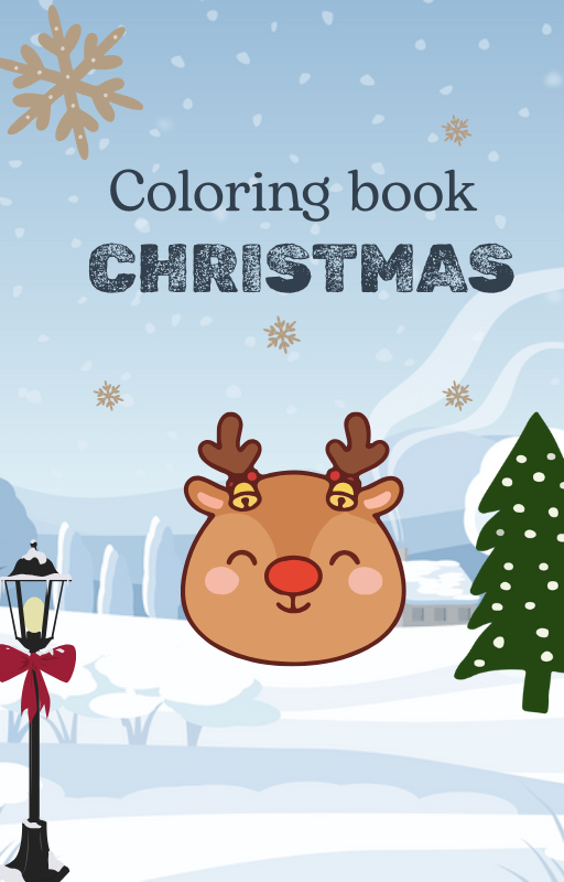 Christmas Magic: A Coloring and Reading Book for Kids | Hotmart