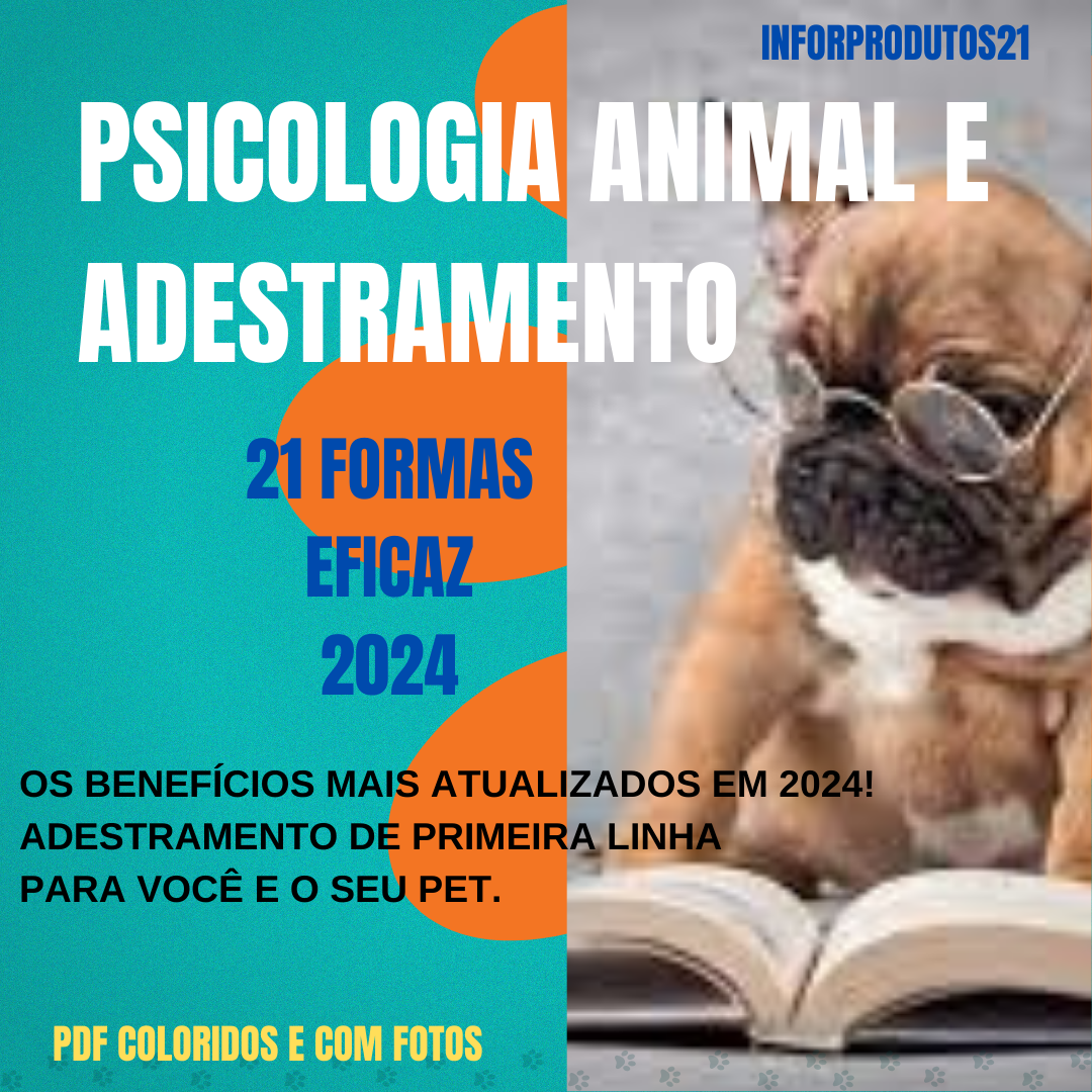 PSICOLOGIA ANIMAL E ADESTRAMENTO 21 FORMAS EFICAZ 2024 - IFP- INST...