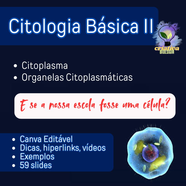 Citologia 2 - Citoplasma e Organelas - Criativa Biologia | Hotmart