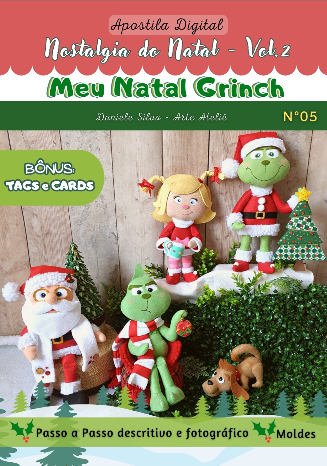 Apostila Digital - Nostalgia do Natal Vol.2-meu Natal Grinch