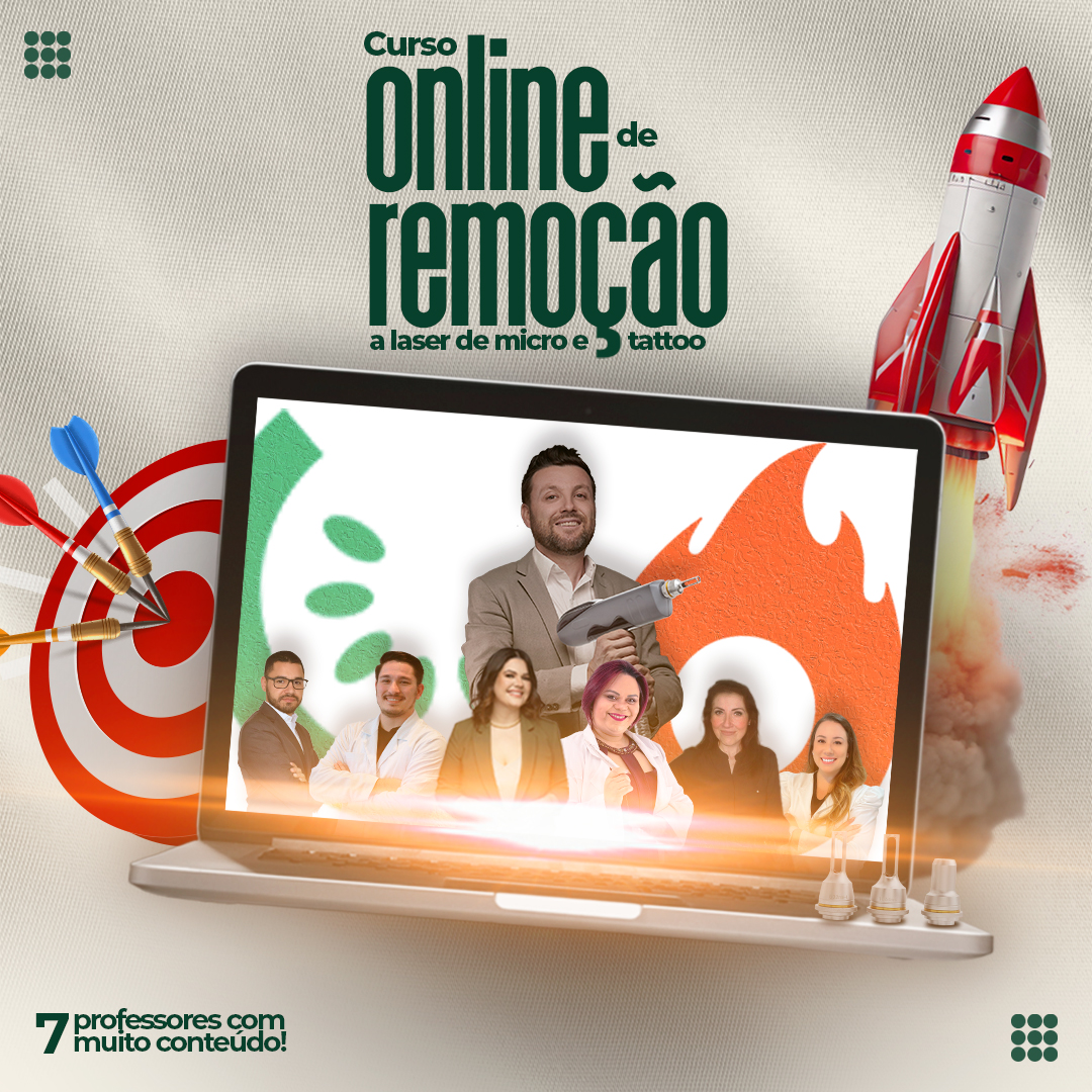 Curso Online de Remoção a Laser com Jacson Brandel