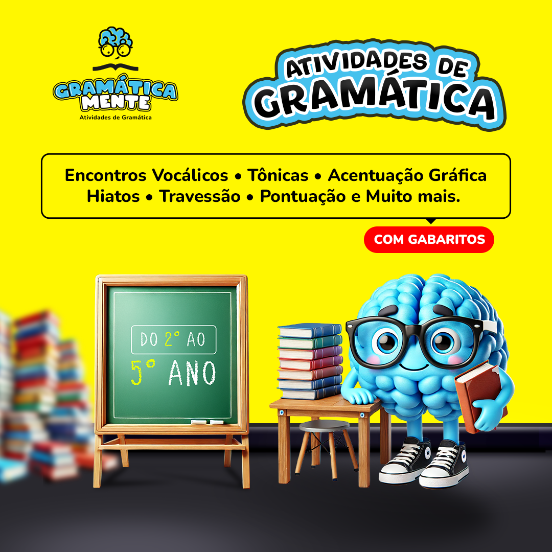 Gramática Mente Atividades de Gramática - Meconta Cursos | Hotmart
