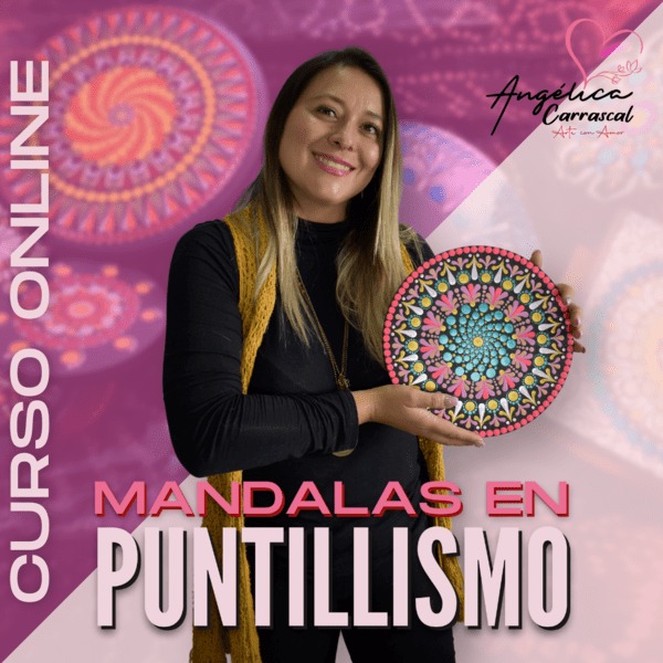 Mandalas en Puntillismo - Angélica María Carrascal Camacho | Hotmart