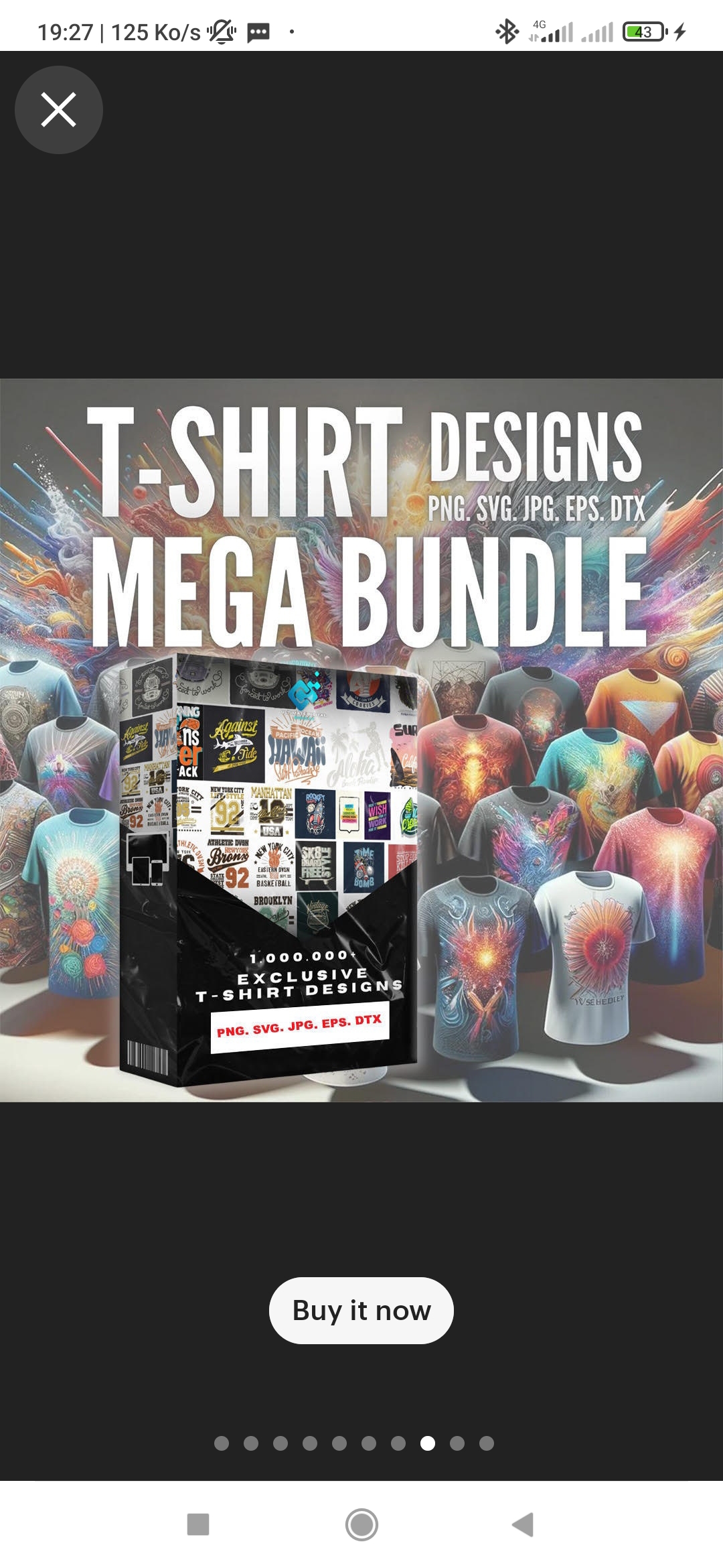 1,000,000+ MEGA T-shirt Designs