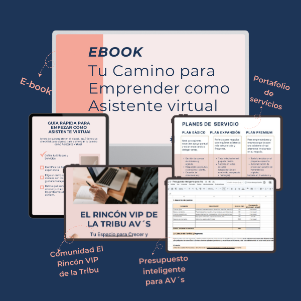 Ebook: Tu Camino para Emprender como Asistente Virtual - Estefania ...