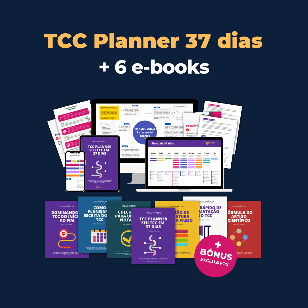 TCC Planner + 6 e-books - Geise Kelly Teixeira da Silva | Hotmart