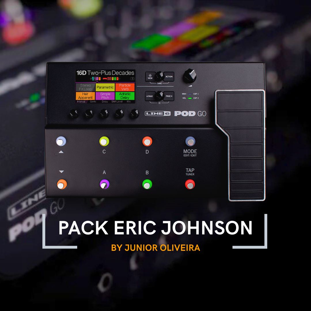 PRESET LINE 6 POD GO | Pack Eric Johnson