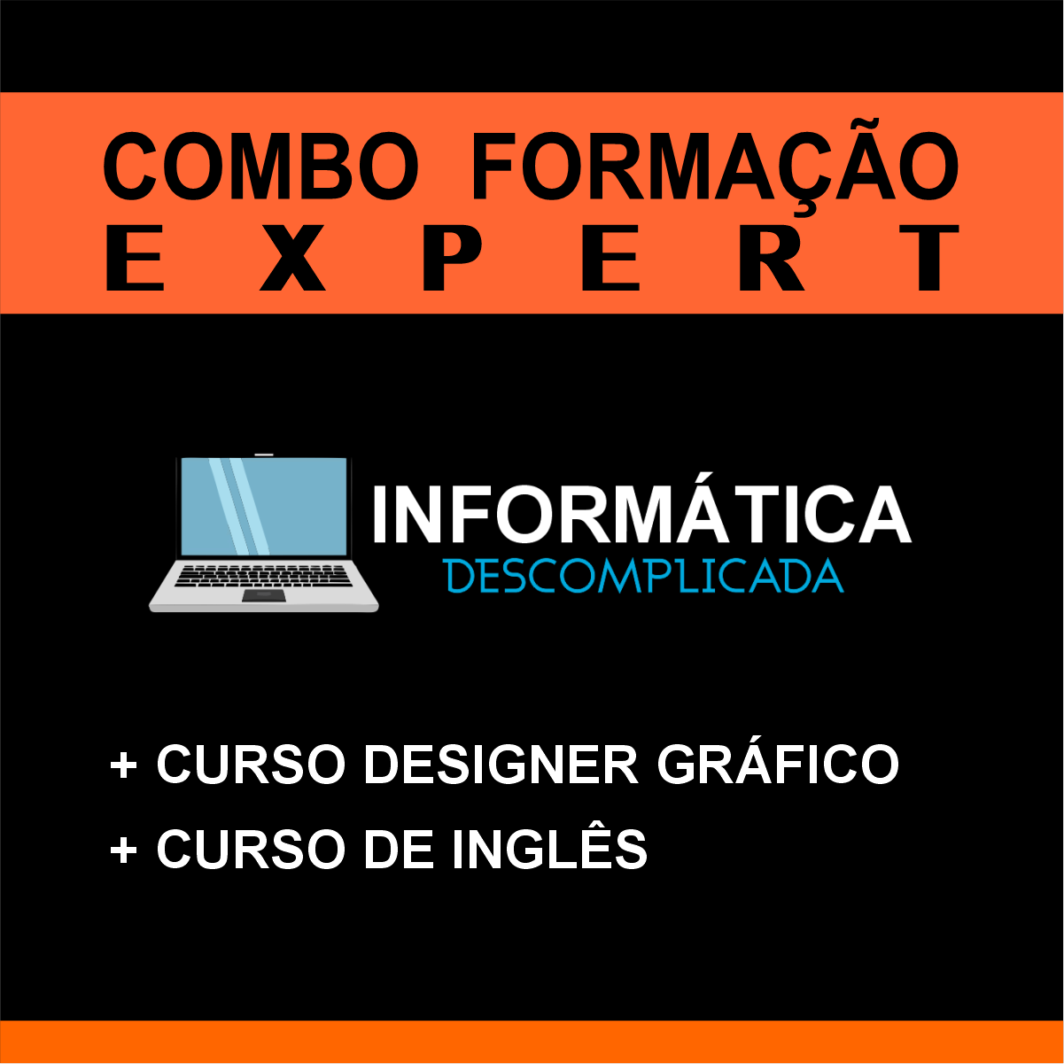 COMBO EXPERT - Informática + Designer + Inglês - Ázara Digital | Ho...