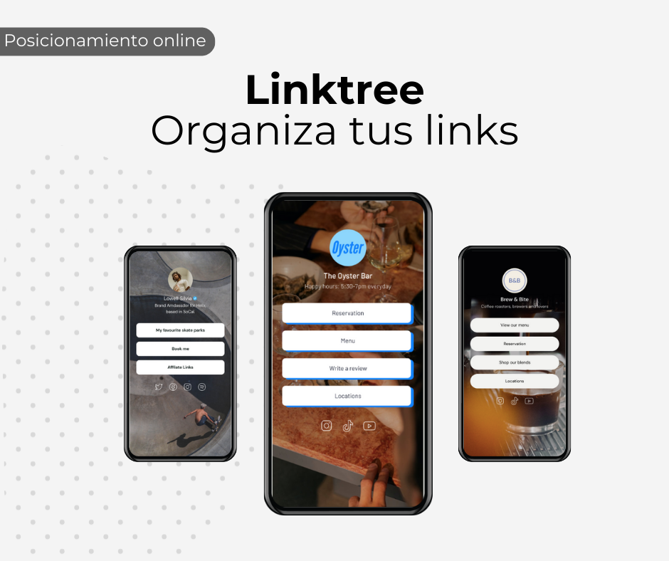 Linktree: Organiza tus links - 12 Tablas Digital | Hotmart