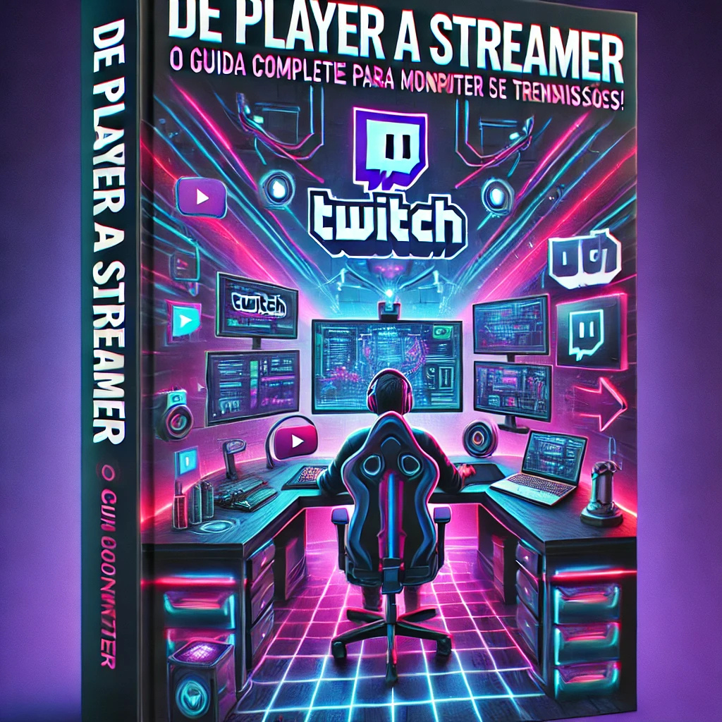 De Player a Streamer: O Guia Completo para Iniciar, Crescer e Monet...