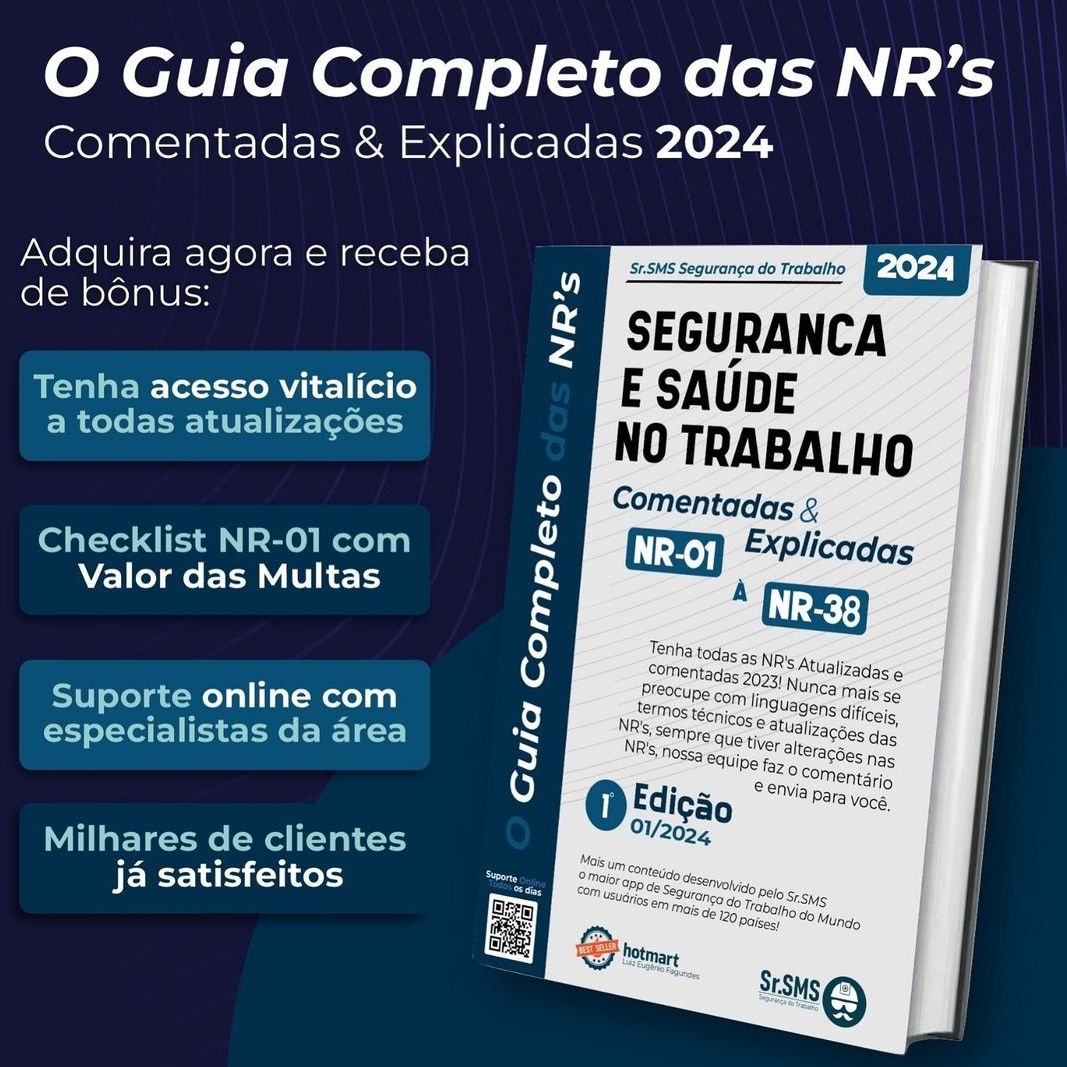 Livro O Guia Completo das NR´s - Normas Regulamentadoras Comentadas...