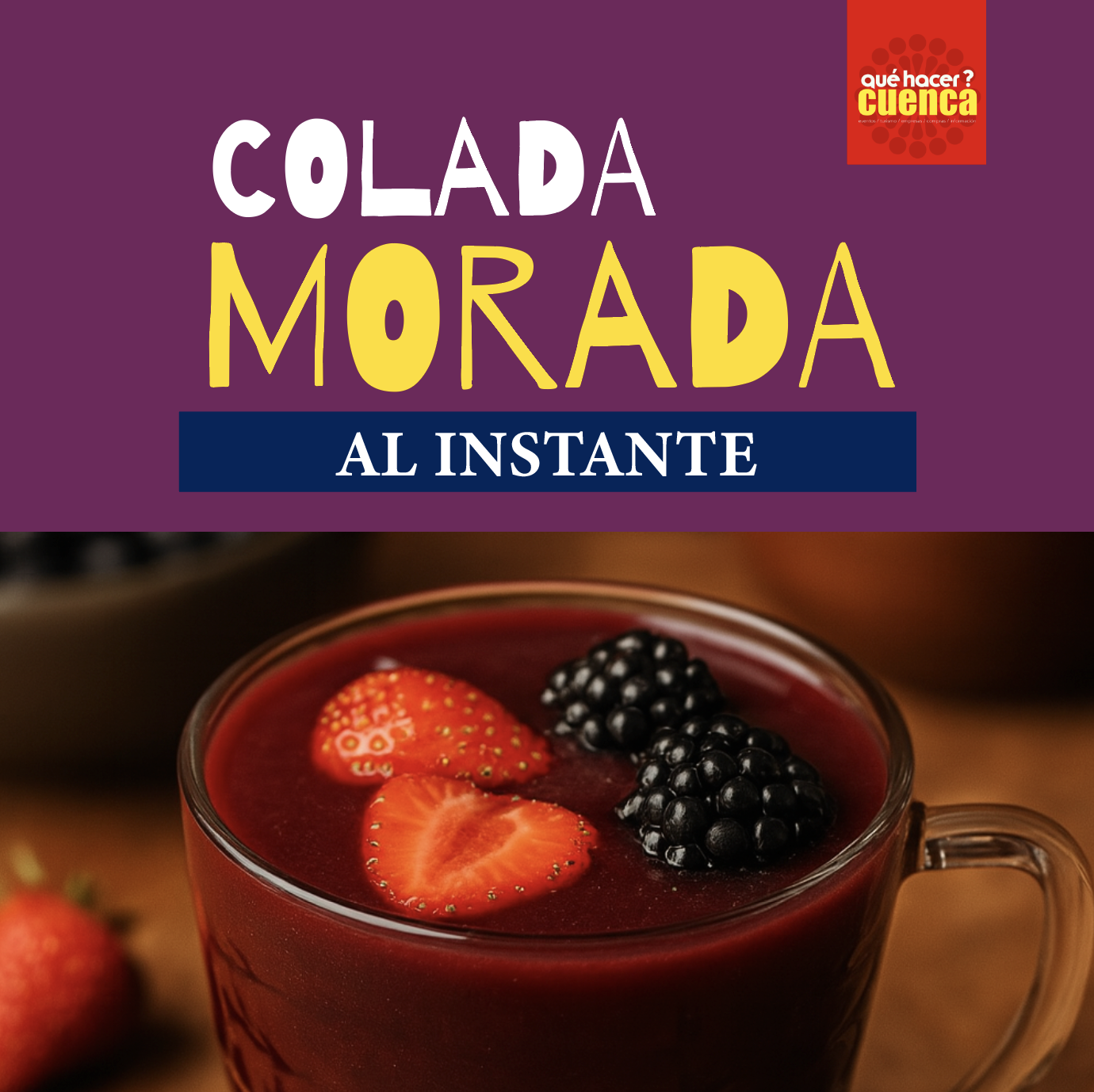 Colada Morada Tradicional Cuencana – Receta Ancestral para Preparar...