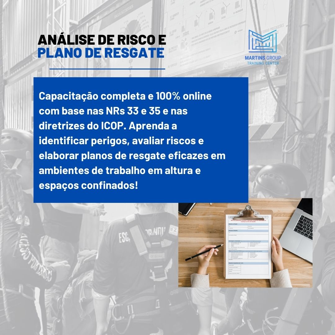 Análise de Risco e Plano de Resgate - Martins Group | Hotmart
