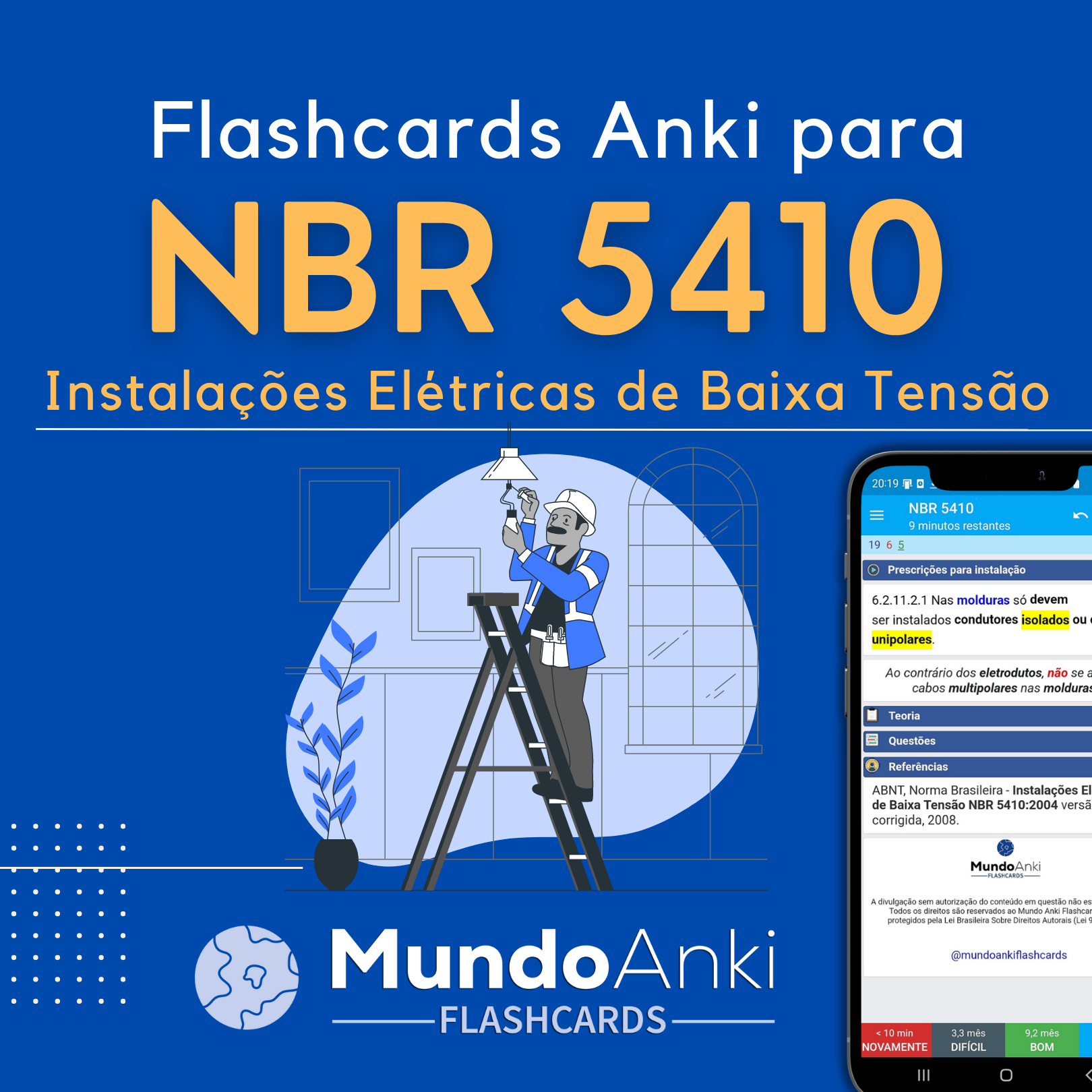 Flashcards Anki para NBR 5410 - Hudson Ramos | Hotmart