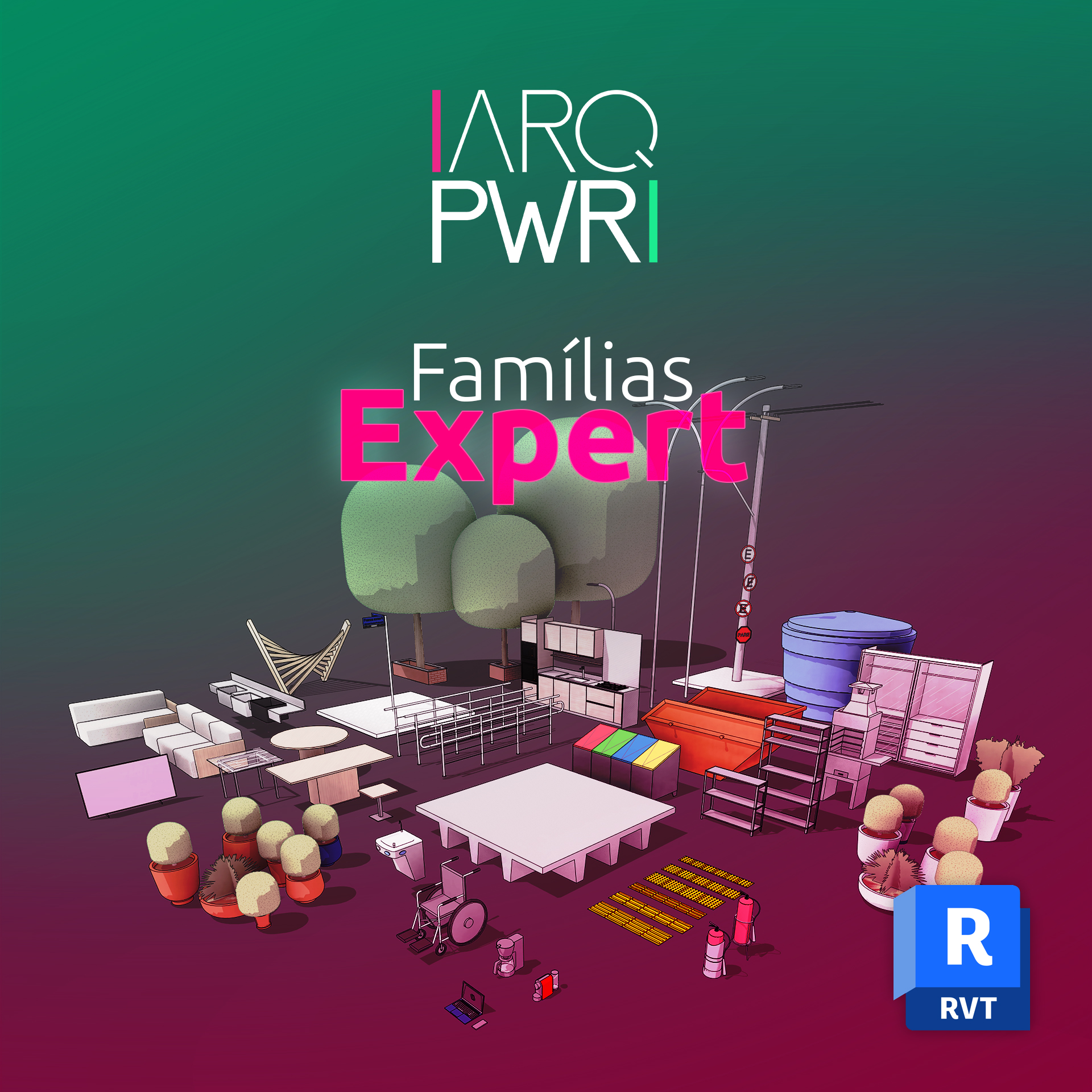 Autodesk Revit / Famílias Expert - André Fiaschi | Hotmart