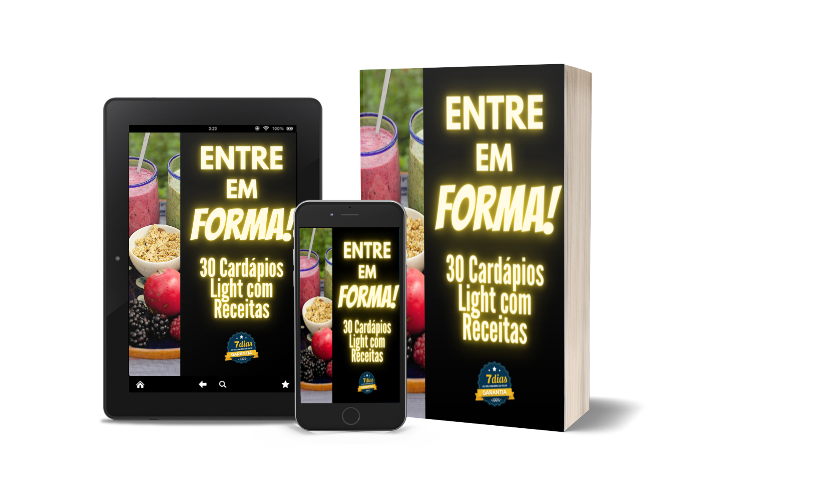 Entre em Forma - 30 Cardápios Light com Receitas - Willian Douglas ...