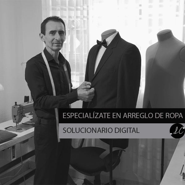 Curso de Arreglos de Ropa "ESPECIALÍZATE EN ARREGLO DE ROPA"