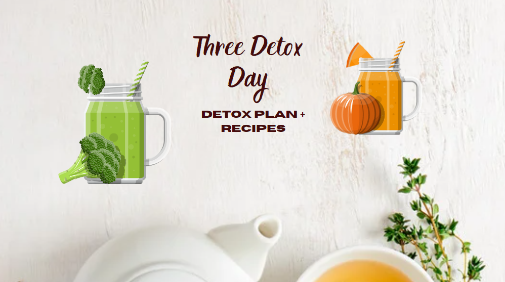 Three Detox Day - Detox Plan + Recipes
