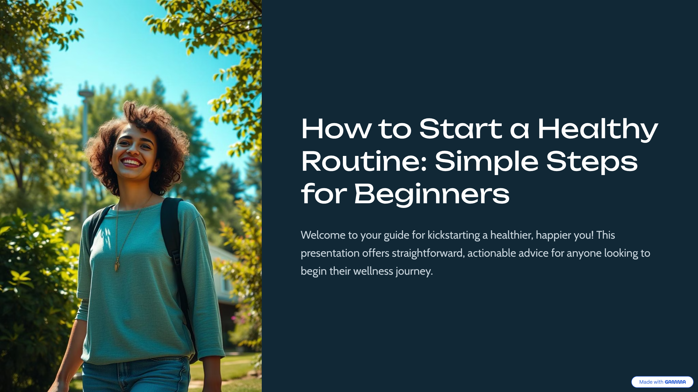 How to Start a Healthy Routine: Simple Steps for Beginners