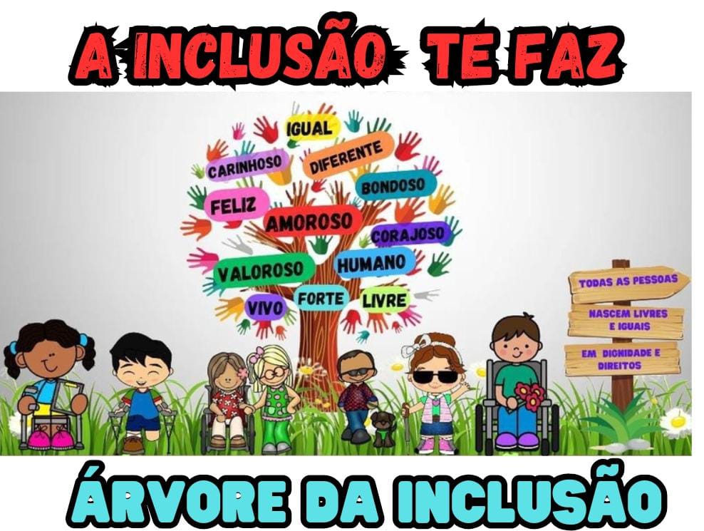 ️ÁRVORE DA INCLUSÃO ️ - Criartividadeemfoco | Hotmart