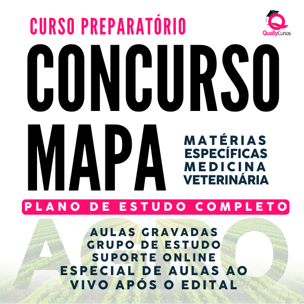 Curso Preparatório para o Concurso do MAPA - Plano de Estudo Comple...